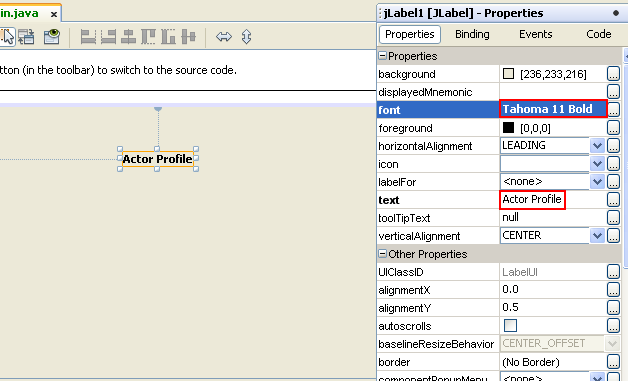 Creating The Java Swing Application Gui Which Contains Jframe Form Text Fiels Label Button