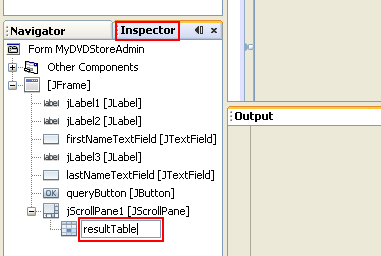 Creating the Java Swing application GUI which contains JFrame form, text fiels, label, button ...