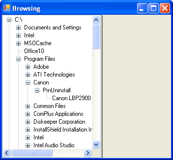 A tutorial on how to add the directory browsing feature in the Windows ...